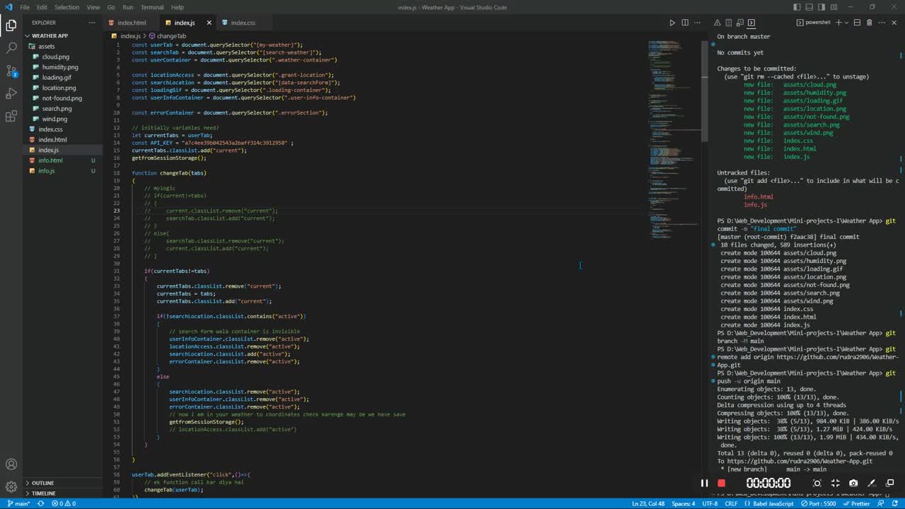 Rudransh Patel on LinkedIn: #html #css #javascript #github Rudransh Patel on LinkedIn: #html #css #javascript #github