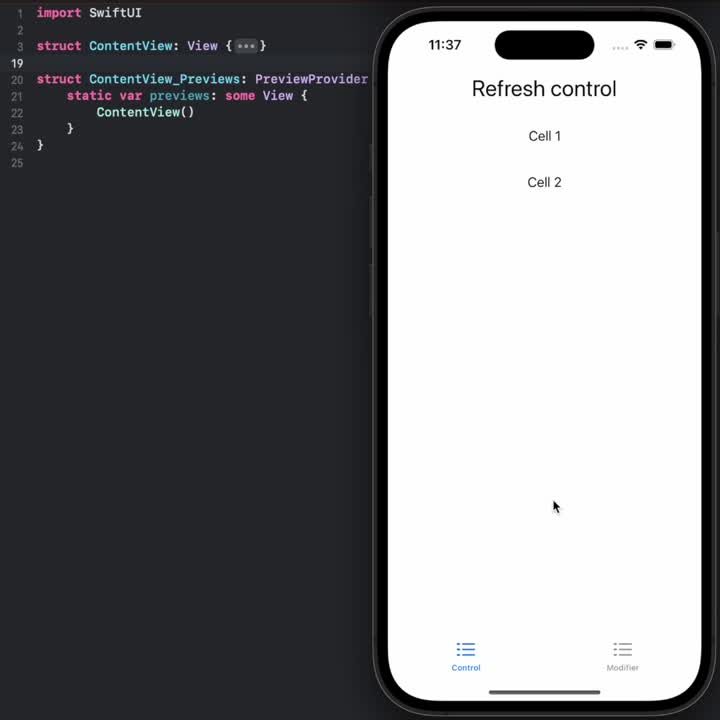 Alexander Kraev on LinkedIn: #refreshable #swiftui #swift # ... Alexander Kraev on LinkedIn: #refreshable #swiftui #swift # ...