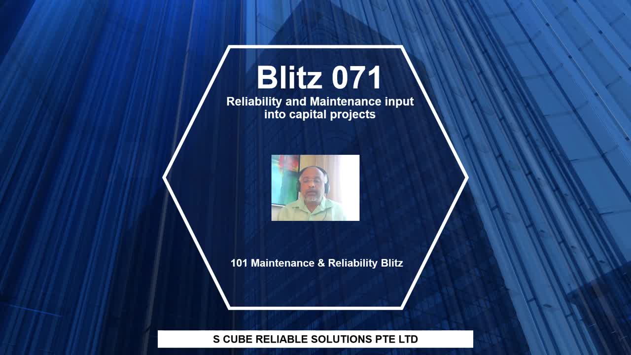 Krishnan Shrikanth, CMRP S CUBE RELIABLE SOLUTIONS PTE LTD ,SINGAPORE ... Krishnan Shrikanth, CMRP S CUBE RELIABLE SOLUTIONS PTE LTD ,SINGAPORE ...