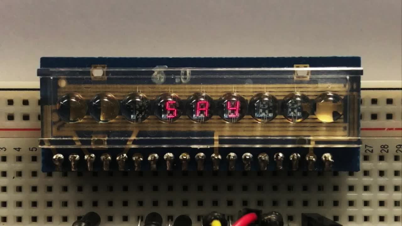 Arduino on LinkedIn: After finding a 30-year-old LED bubble display ... Arduino on LinkedIn: After finding a 30-year-old LED bubble display ...