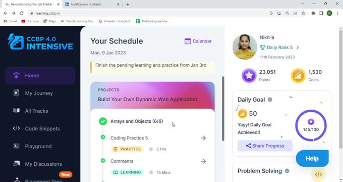 Nikhila Gantagari on LinkedIn: #ccbp #nxtwave #fullstackdeveloper # ... Nikhila Gantagari on LinkedIn: #ccbp #nxtwave #fullstackdeveloper # ...