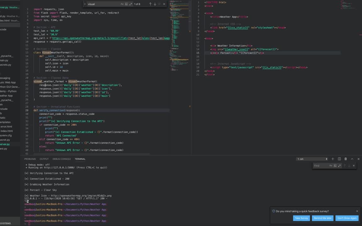 Justin S. on LinkedIn: #requests #json #flask #100daysofcode #python Justin S. on LinkedIn: #requests #json #flask #100daysofcode #python