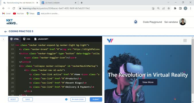 Sai vandana aluvala on LinkedIn: #day19 #30daysofcodechallenge #ccbp # ... Sai vandana aluvala on LinkedIn: #day19 #30daysofcodechallenge #ccbp # ...