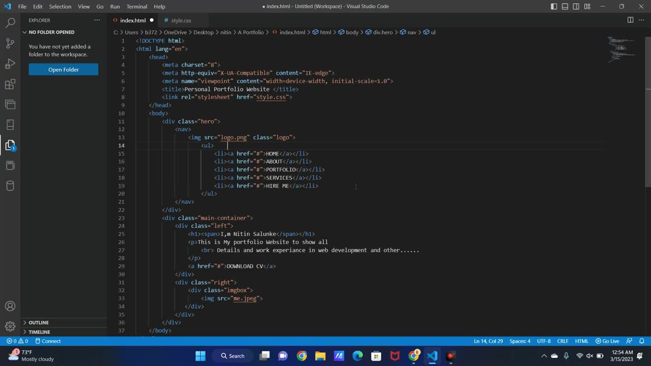 Nitin Salunke on LinkedIn: #html5 #html #css #reactdeveloper #website # ... Nitin Salunke on LinkedIn: #html5 #html #css #reactdeveloper #website # ...