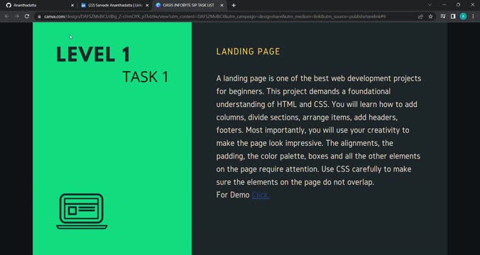 Sarvade Ananthadatta on LinkedIn: #connections #task1 #github # ... Sarvade Ananthadatta on LinkedIn: #connections #task1 #github # ...