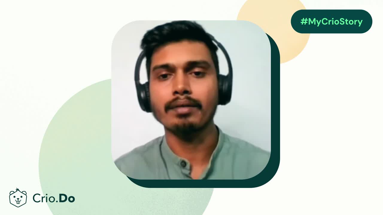 Crio.Do on LinkedIn: #MyCrioStory - Gaurav Yawale Crio.Do on LinkedIn: #MyCrioStory - Gaurav Yawale