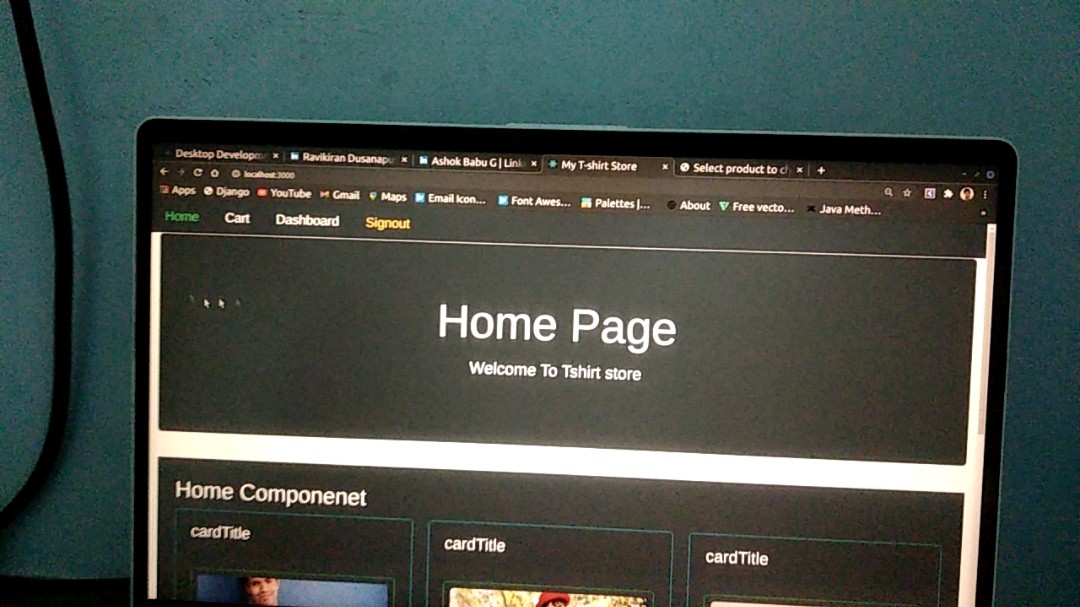 Ashok Babu Gobidesi on LinkedIn: #djangodeveloper #django #react Ashok Babu Gobidesi on LinkedIn: #djangodeveloper #django #react
