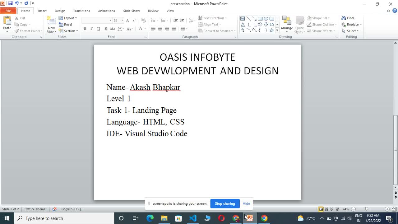 Akash Bhapkar on LinkedIn: #task1 #design #internship #webdevelopment # ... Akash Bhapkar on LinkedIn: #task1 #design #internship #webdevelopment # ...
