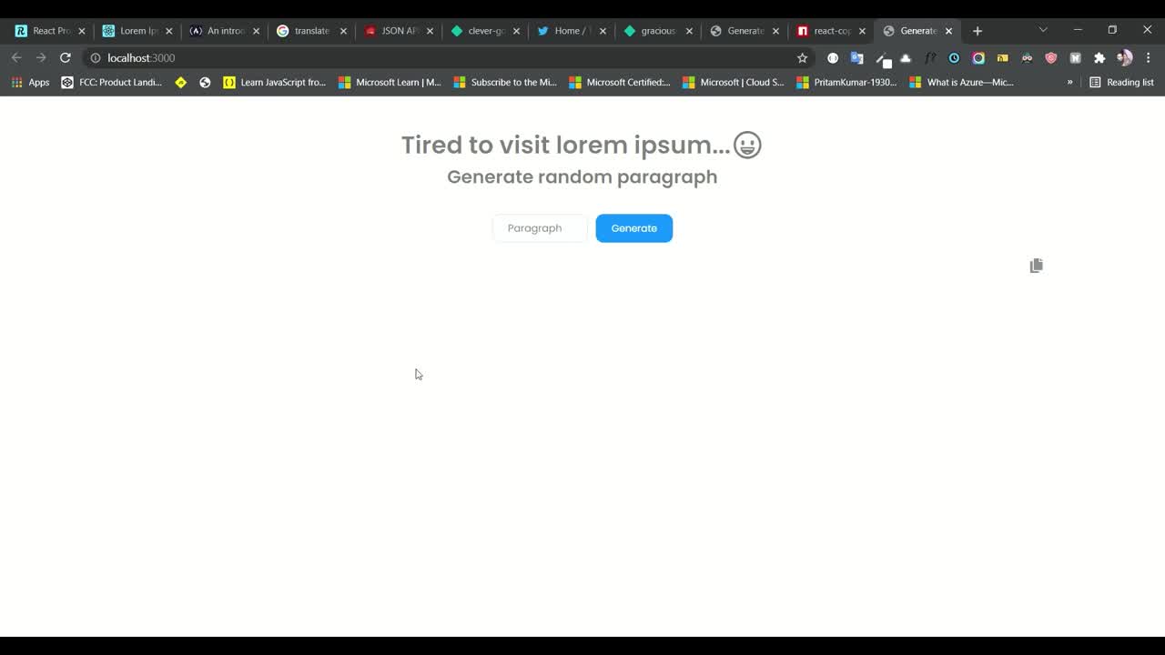 Pritam Kumar on LinkedIn: #reactjs #project #react #javascript Pritam Kumar on LinkedIn: #reactjs #project #react #javascript