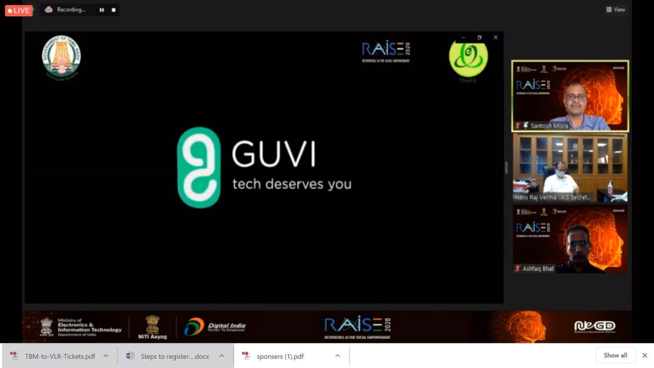 Praveen Kumar on LinkedIn: GUVI in RAISE 2020 Virtual Summit India Praveen Kumar on LinkedIn: GUVI in RAISE 2020 Virtual Summit India