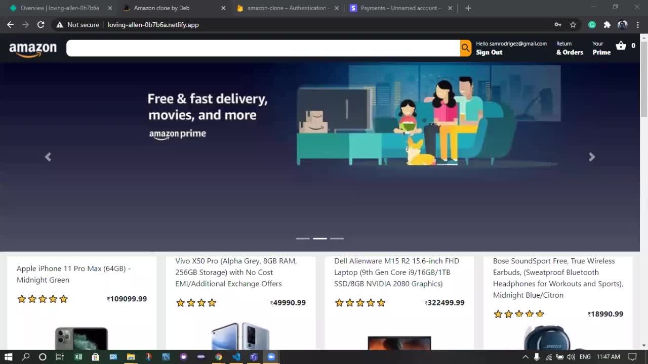 Debjyoti Roy on LinkedIn: #reactjs #firebase #stripe #reactjs #amazon # ... Debjyoti Roy on LinkedIn: #reactjs #firebase #stripe #reactjs #amazon # ...