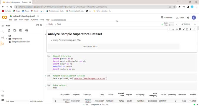 Eshali Wable on LinkedIn: #task1 #pandas #numpy #matplotlib #seaborn # ... Eshali Wable on LinkedIn: #task1 #pandas #numpy #matplotlib #seaborn # ...