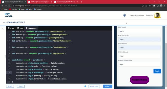 Ganesh Putta on LinkedIn: #nxtwave #html #css #javascript Ganesh Putta on LinkedIn: #nxtwave #html #css #javascript
