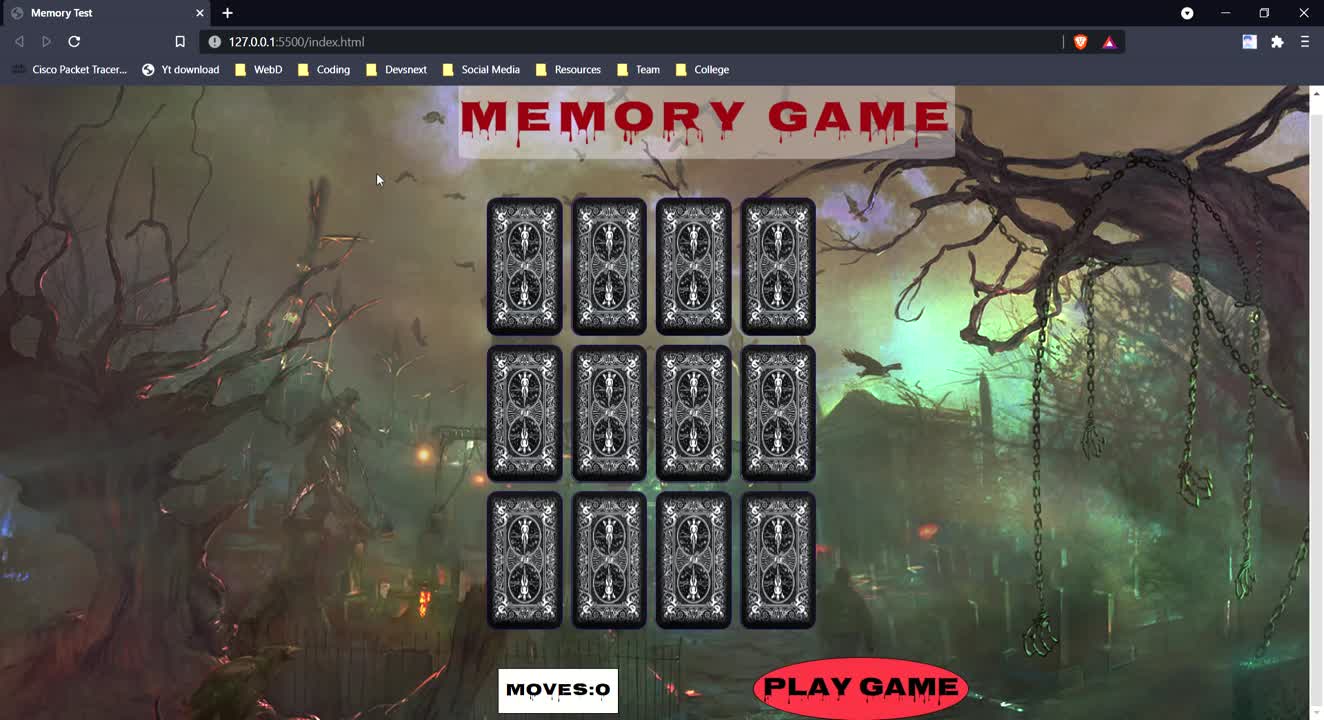 Narendra Singh Bajwal on LinkedIn: #memorygame #html5 #css #javascript ... Narendra Singh Bajwal on LinkedIn: #memorygame #html5 #css #javascript ...