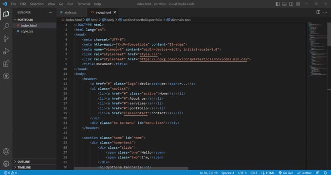 Jyothsna Kancharla on LinkedIn: #internship #html #css #oasisinfobyte Jyothsna Kancharla on LinkedIn: #internship #html #css #oasisinfobyte