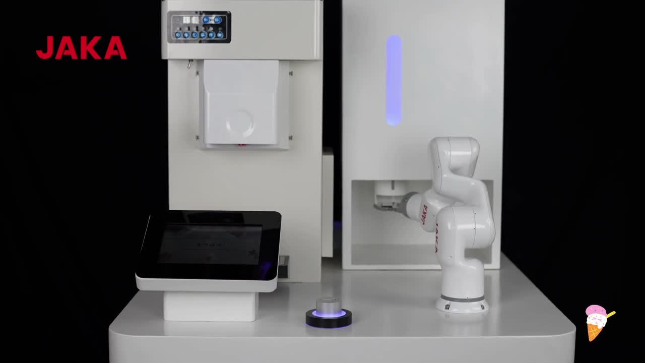 JAKA Robotics on LinkedIn: JAKA MiniCobo Ice Cream Station JAKA Robotics on LinkedIn: JAKA MiniCobo Ice Cream Station
