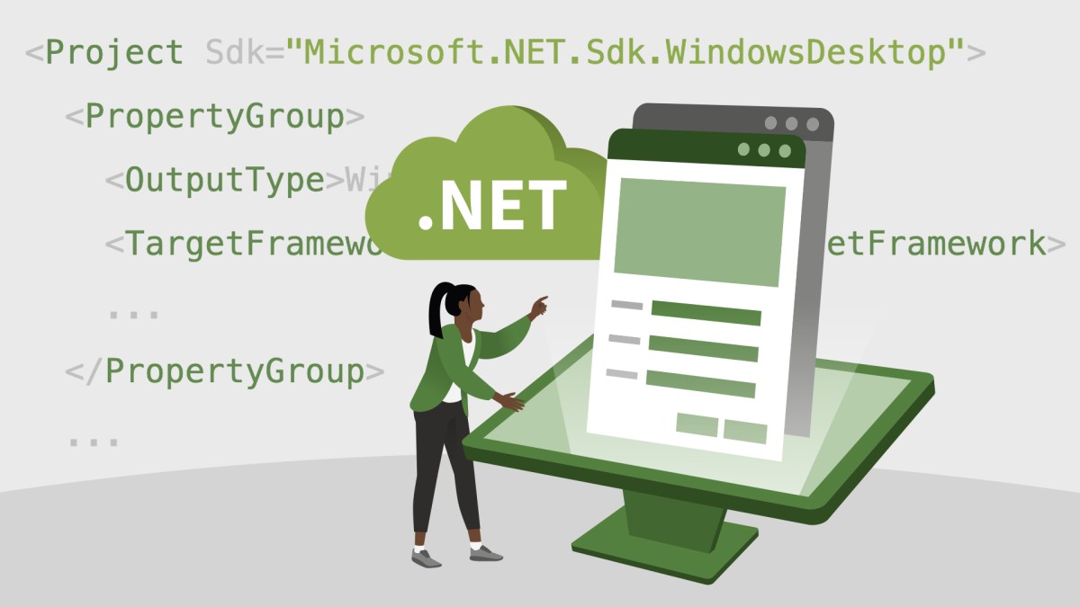 Create your first WPF app on .NET Core - .NET Video Tutorial | LinkedIn ... Create your first WPF app on .NET Core - .NET Video Tutorial | LinkedIn ...