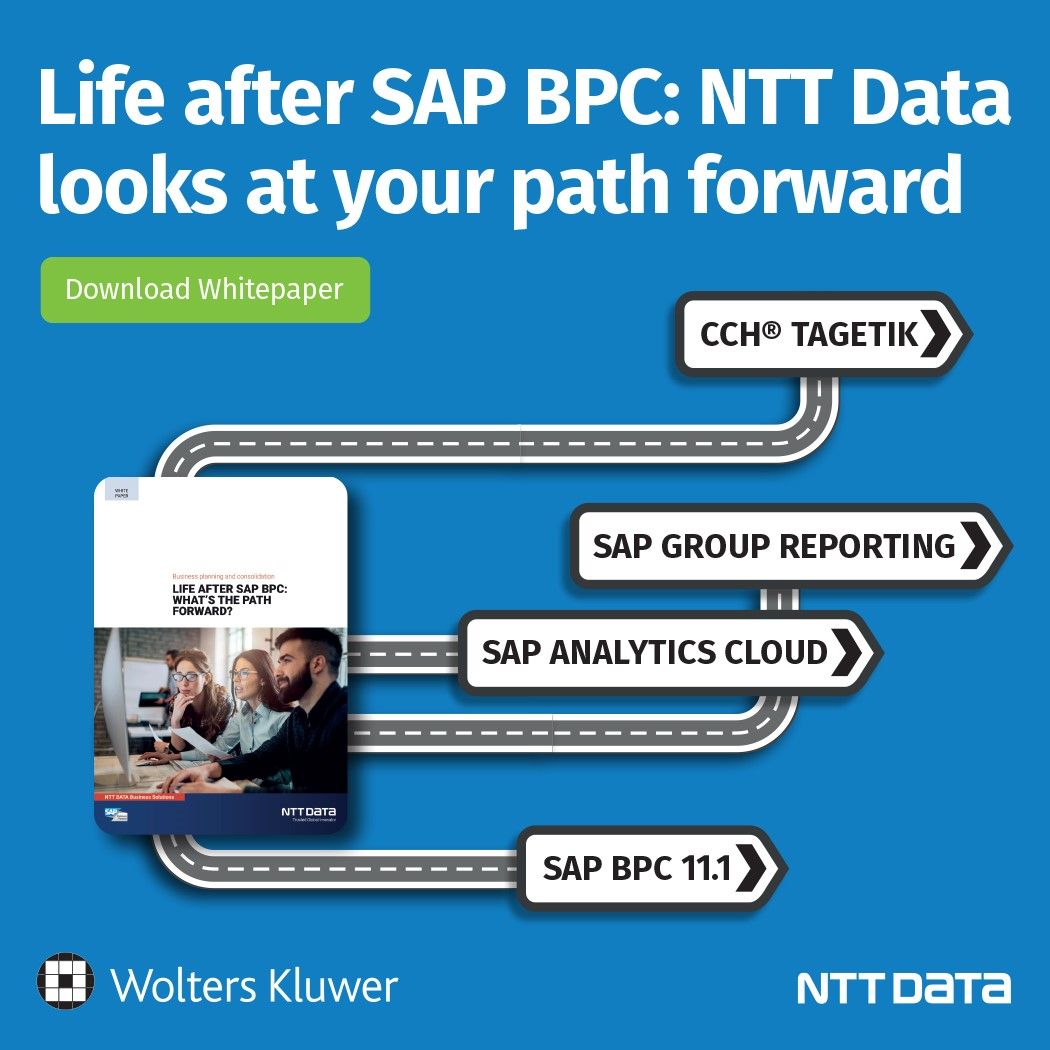 CCH® Tagetik on LinkedIn: NTT Data looks at life after SAP BPC - CCH ... CCH® Tagetik on LinkedIn: NTT Data looks at life after SAP BPC - CCH ...