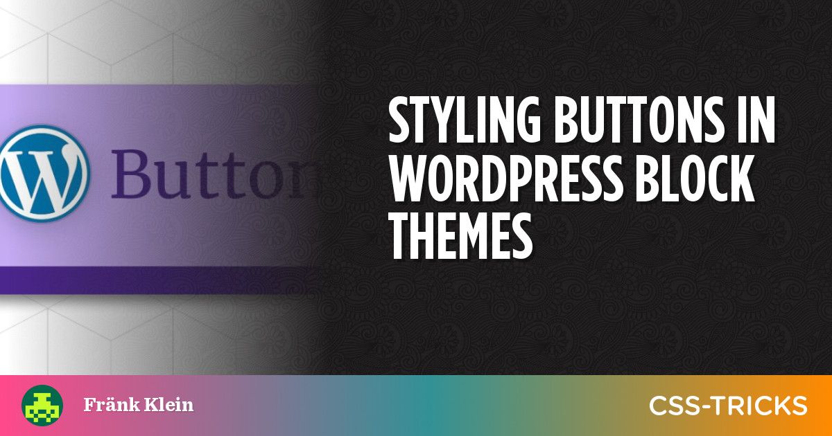 Ian Young on LinkedIn: Styling Buttons in WordPress Block Themes Ian Young on LinkedIn: Styling Buttons in WordPress Block Themes