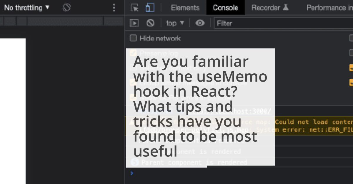 React Jobs on LinkedIn: Usage of useMemo hook in React React Jobs on LinkedIn: Usage of useMemo hook in React