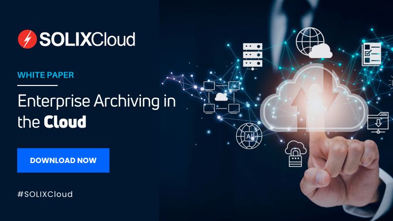 Solix Technologies, Inc. on LinkedIn: Enterprise Archiving in the Cloud ... Solix Technologies, Inc. on LinkedIn: Enterprise Archiving in the Cloud ...