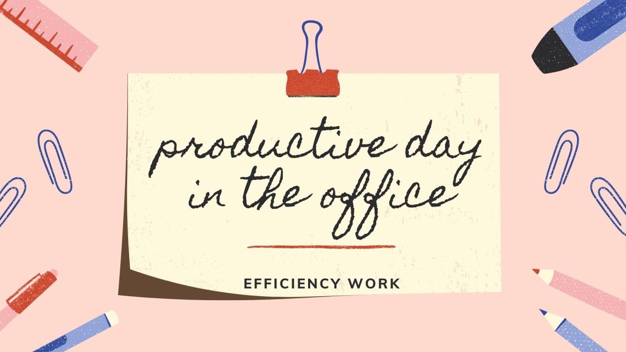 How to Improve Work Efficiency —— Keep your desk tidy How to Improve Work Efficiency —— Keep your desk tidy