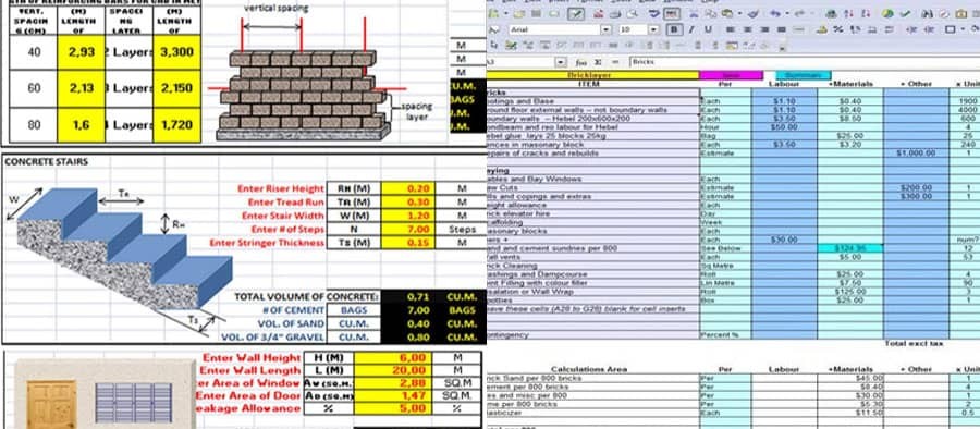 Some Methods of Calculating Quantities of Materials Some Methods of Calculating Quantities of Materials