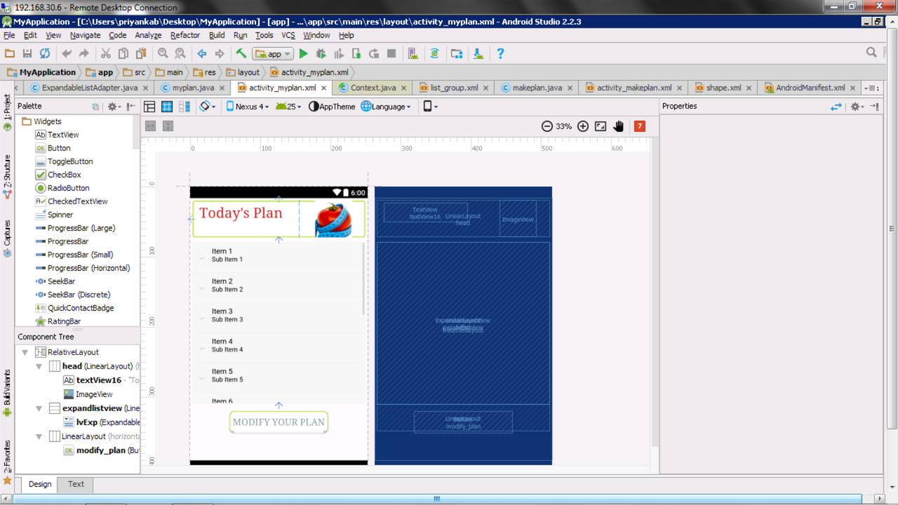 Expandable list view Android Expandable list view Android