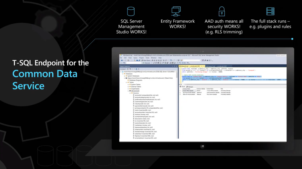 Power Platform - Connect to Common Data Service (CDS) using T-SQL ... Power Platform - Connect to Common Data Service (CDS) using T-SQL ...