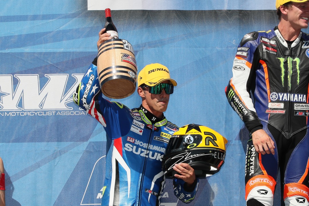 Yoshimura Suzuki’s Toni Elias and Josh Herrin Score Podiums in Sonoma Yoshimura Suzuki’s Toni Elias and Josh Herrin Score Podiums in Sonoma