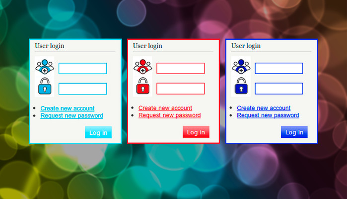 THE MODULE FOR CHANGING LOGIN/REGISTRATION FORM VIEW THE MODULE FOR CHANGING LOGIN/REGISTRATION FORM VIEW