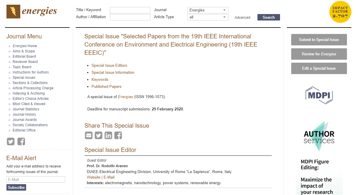 Special Issue Special Issue