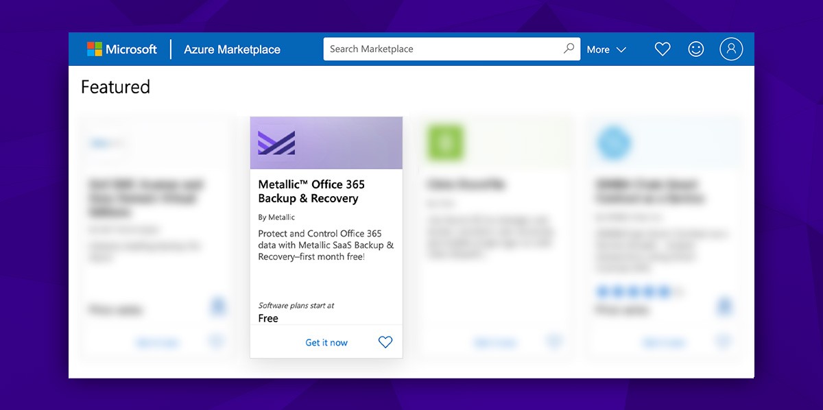Metallic SaaS Data Protection Software Now Available in the Microsoft ... Metallic SaaS Data Protection Software Now Available in the Microsoft ...