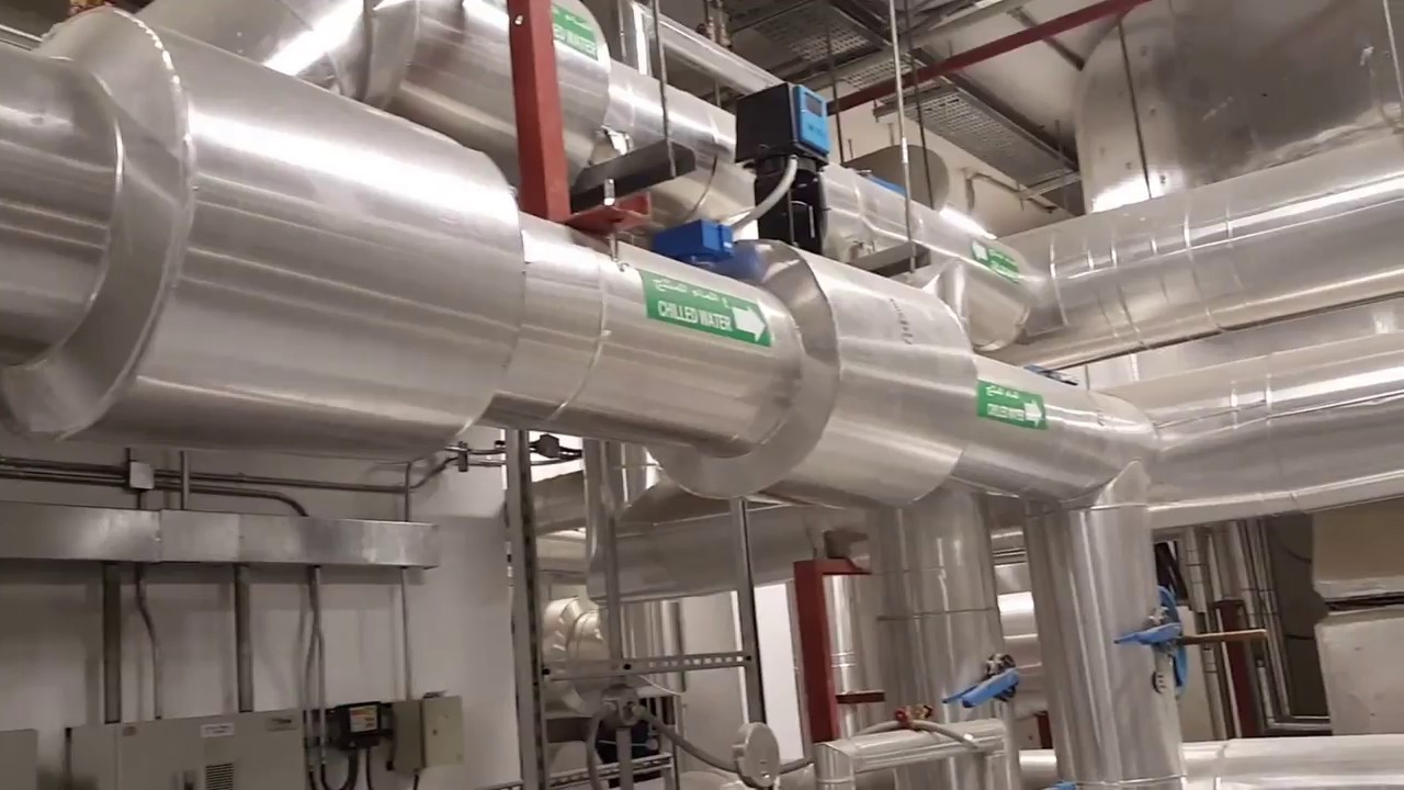 Method of CHW pipe installation Method of CHW pipe installation