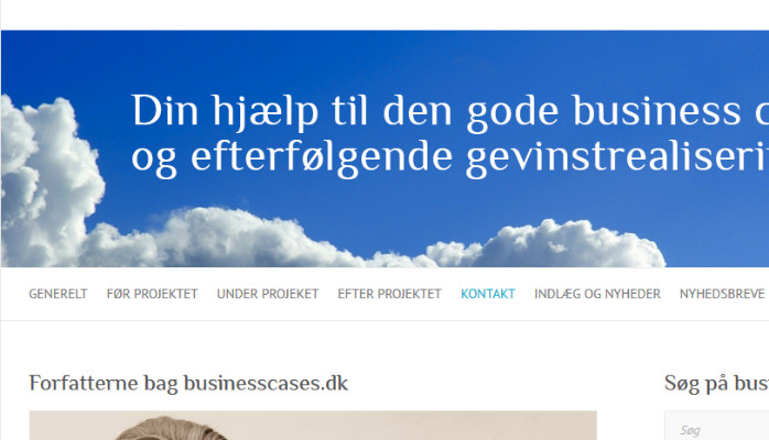 Vil du vide mere om business case og gevinstrealisering?? Vil du vide mere om business case og gevinstrealisering??