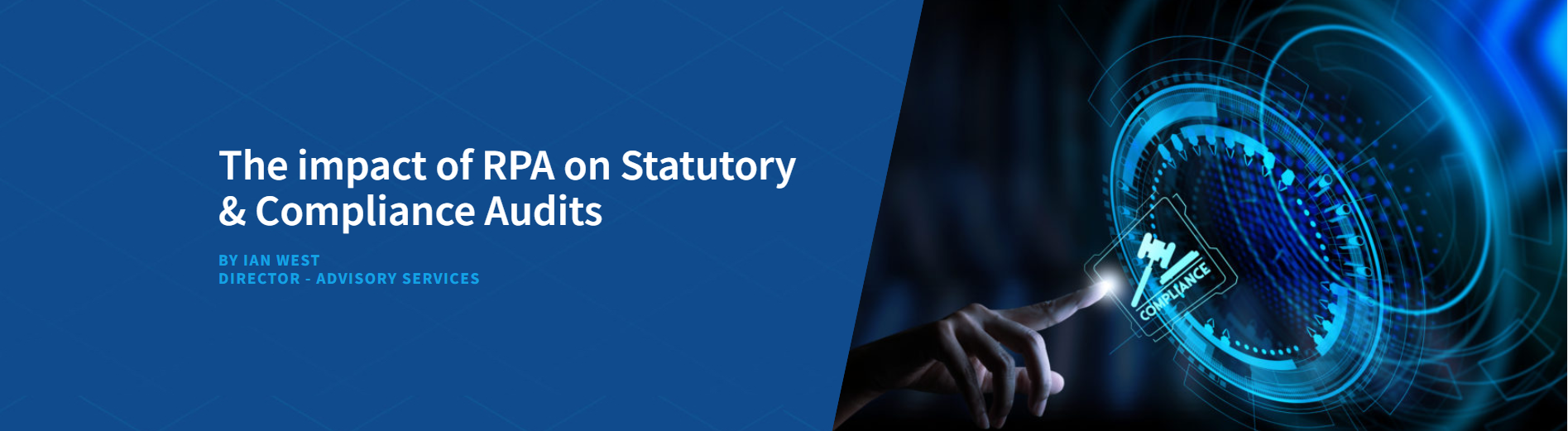 The impact of RPA on Statutory & Compliance Audits The impact of RPA on Statutory & Compliance Audits