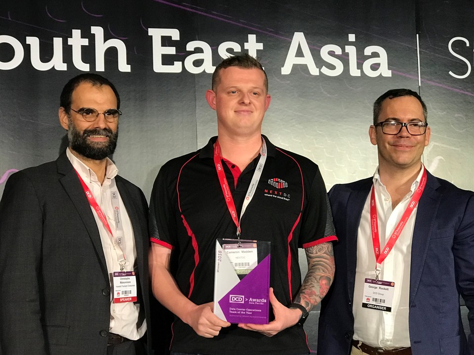 NEXTDC takes home 2018 Operations Team of the Year award at the Data ... NEXTDC takes home 2018 Operations Team of the Year award at the Data ...