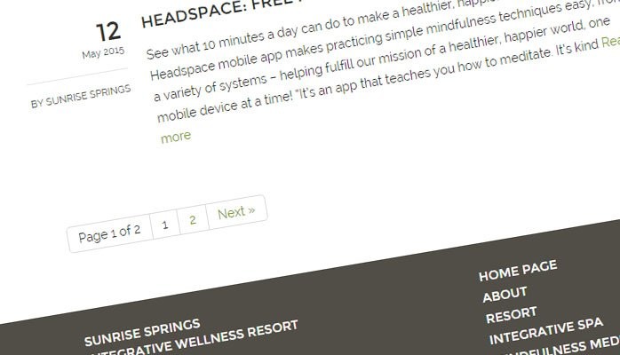 Adding Pagination to Your WordPress Theme is Easy as 1-2-3! Adding Pagination to Your WordPress Theme is Easy as 1-2-3!