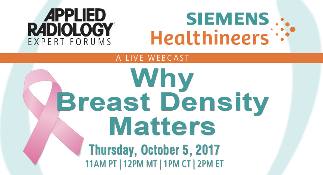 Webinar: Why Breast Density Matters Webinar: Why Breast Density Matters