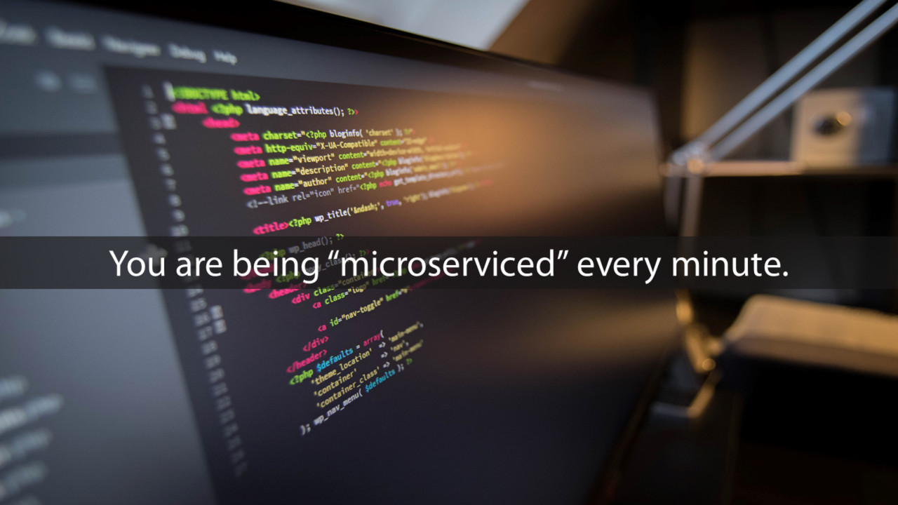 Microservices - A deeper look! Microservices - A deeper look!