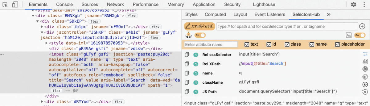 SelectorsHub: The XPath Smart editor. SelectorsHub: The XPath Smart editor.