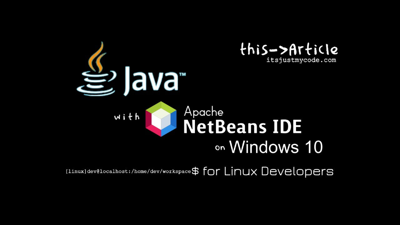 Writing, Compiling and Running Java Code with Apache NetBeans IDE on ... Writing, Compiling and Running Java Code with Apache NetBeans IDE on ...