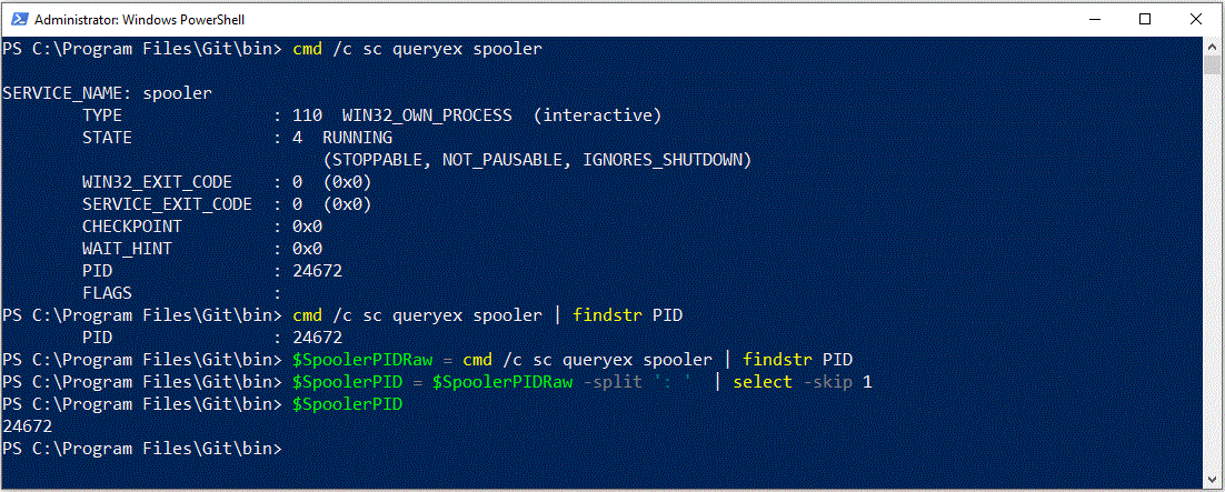 PowerShell - Process Restart & PID PowerShell - Process Restart & PID