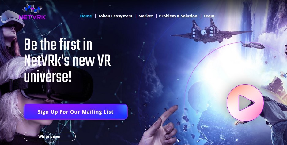 Netvrk: Boosting Virtual Reality In Crypto World Netvrk: Boosting Virtual Reality In Crypto World