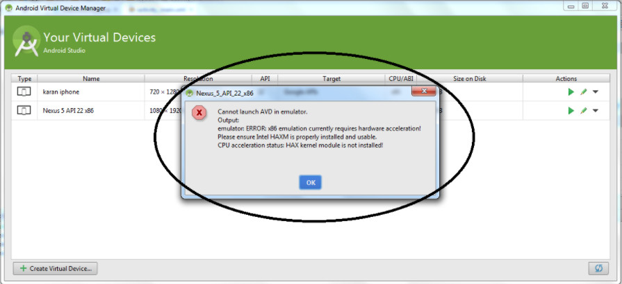 How to fix HAXM Emulation Error in Android Studio How to fix HAXM Emulation Error in Android Studio