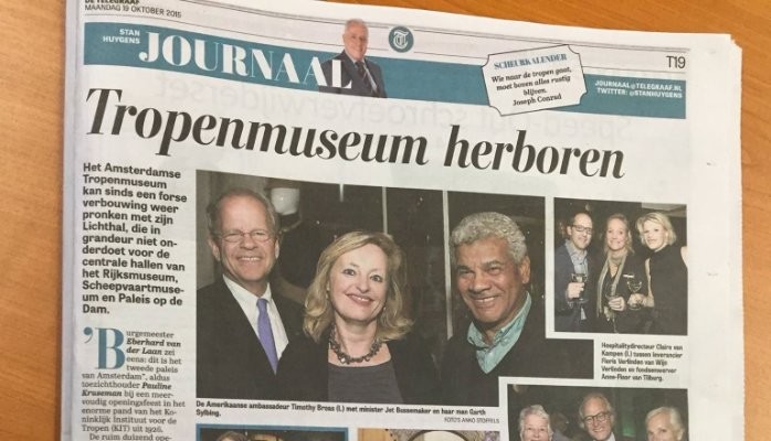 Tropenmuseum: helemaal terug van nooit weggeweest Tropenmuseum: helemaal terug van nooit weggeweest