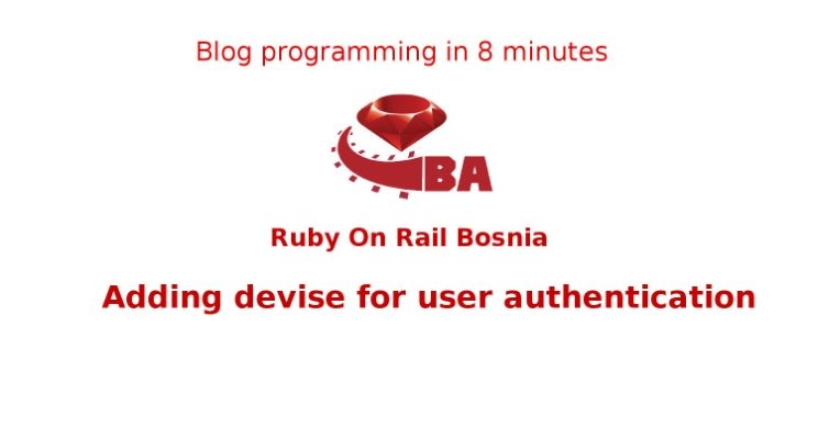 Build Blog in 8 minutes adding Devise authentication - YouTube Build Blog in 8 minutes adding Devise authentication - YouTube