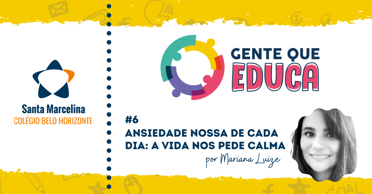 💬 Ansiedade nossa de cada dia: a vida nos pede calma 💬 Ansiedade nossa de cada dia: a vida nos pede calma