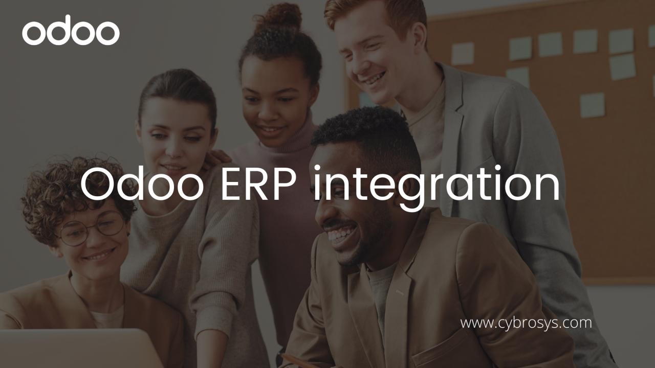 Odoo ERP integration services Odoo ERP integration services