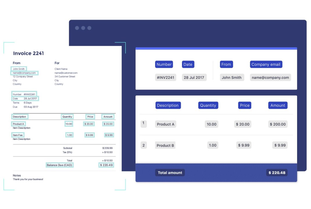 How to extract structured data from invoices How to extract structured data from invoices